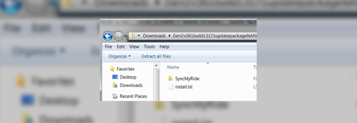 How to transfer update file to a USB drive 2 – Ford Cambodia