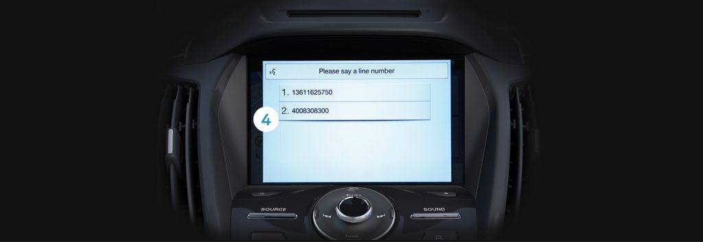 How to call a phone contact – Ford Cambodia