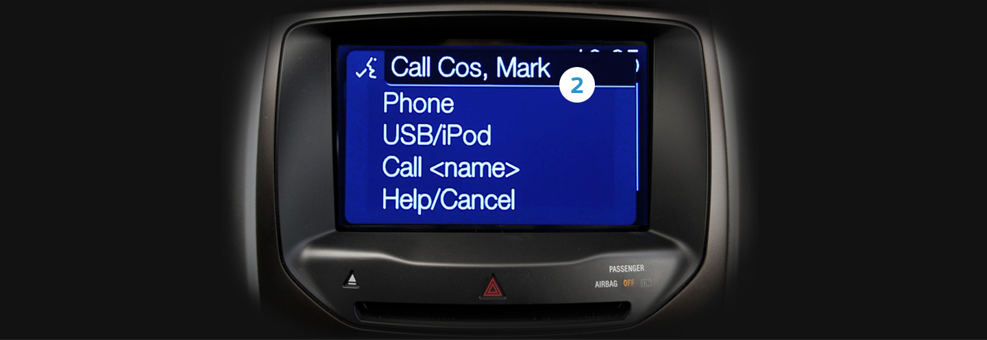 How to call a phone contact – Ford Cambodia